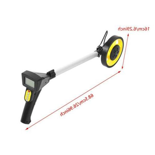 10000m Folding Distance Accurate Measuring Wheel Walking Wheel